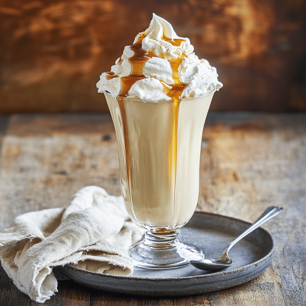 Creamy Maple Bourbon Milkshake Delight: A Delightful Treat