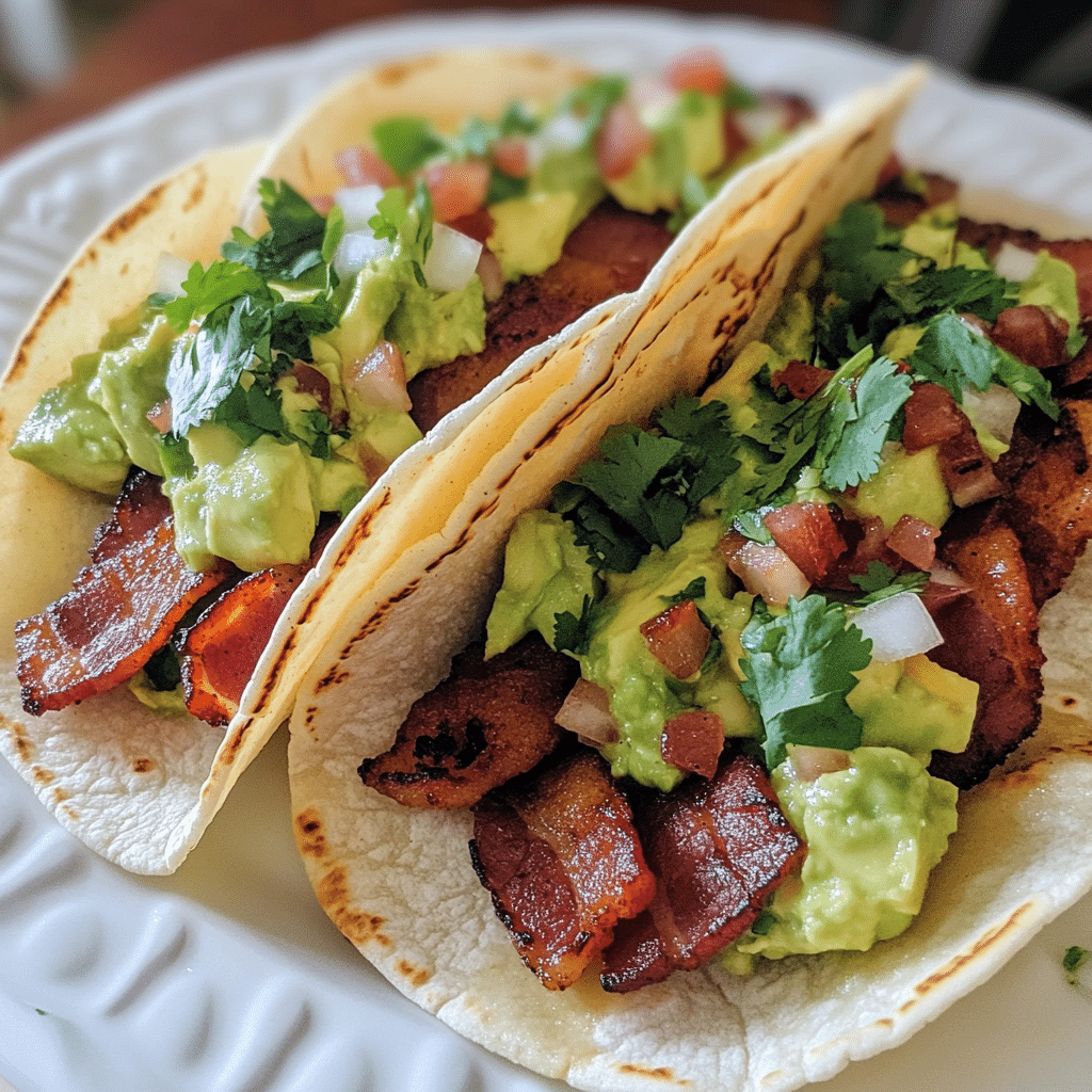 Smoky Chipotle Bacon Tacos - Delicious Global Flavors
