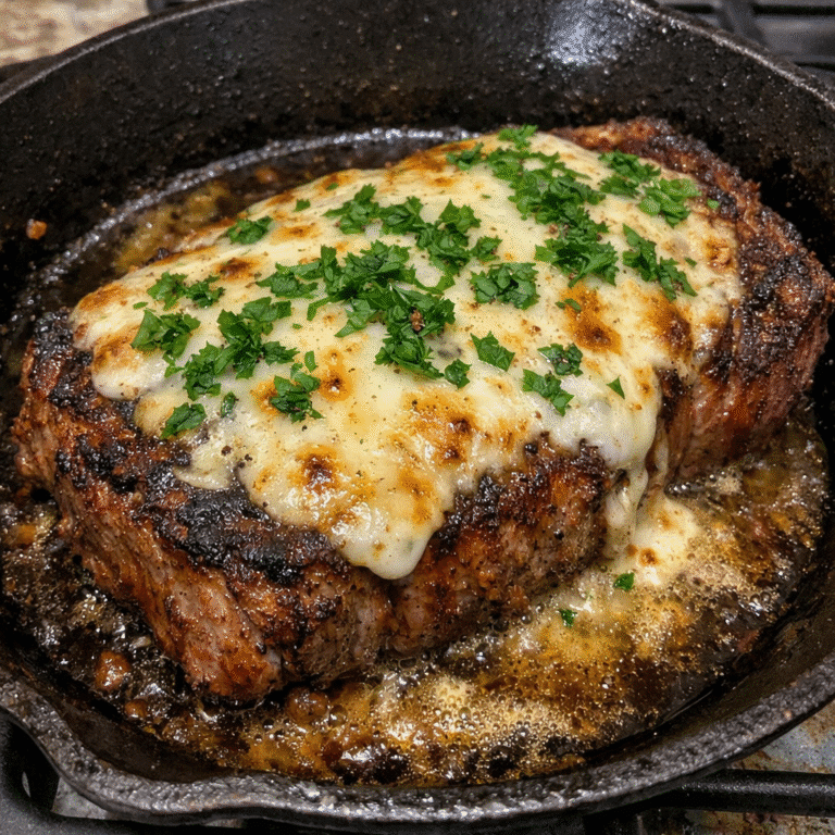 Cajun Mozzarella Ribeye Slab | Savory Global Feast