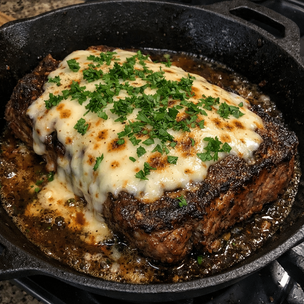 Cajun Mozzarella Ribeye Slab | Savory Global Feast